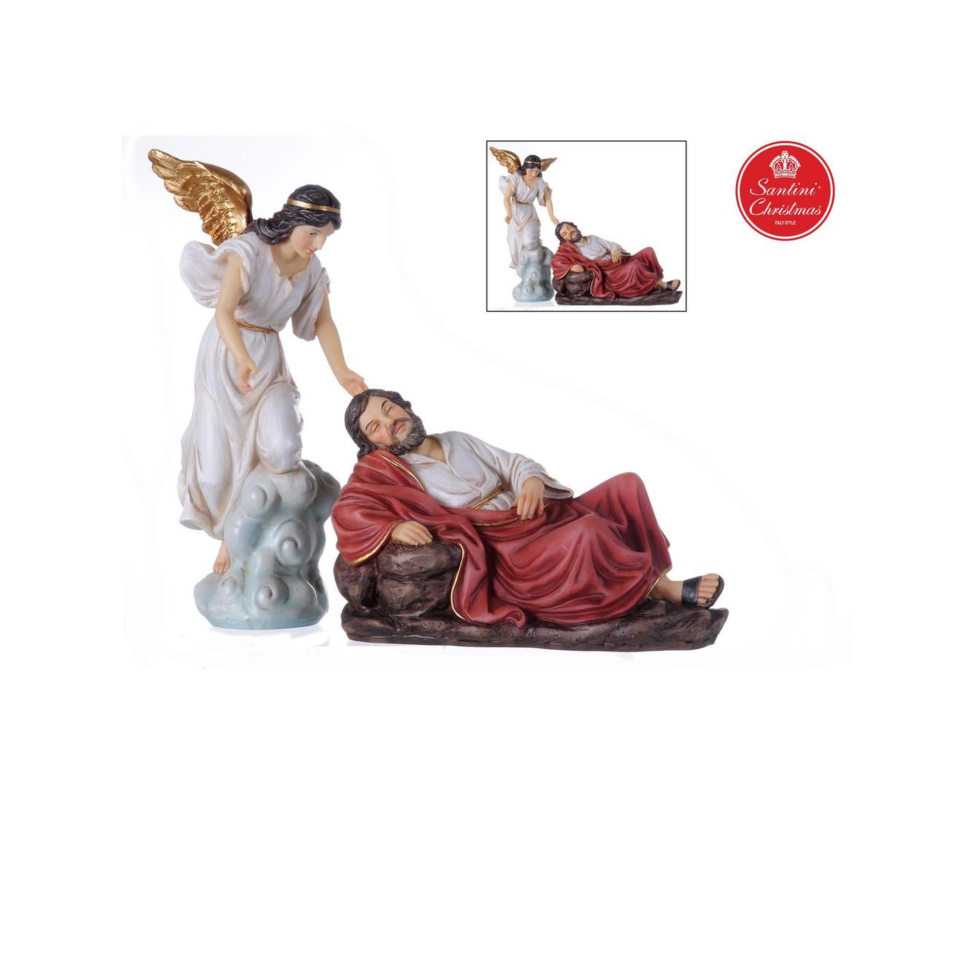 POLY 8" S/2 SLEEPING JESUS + A - Noritex