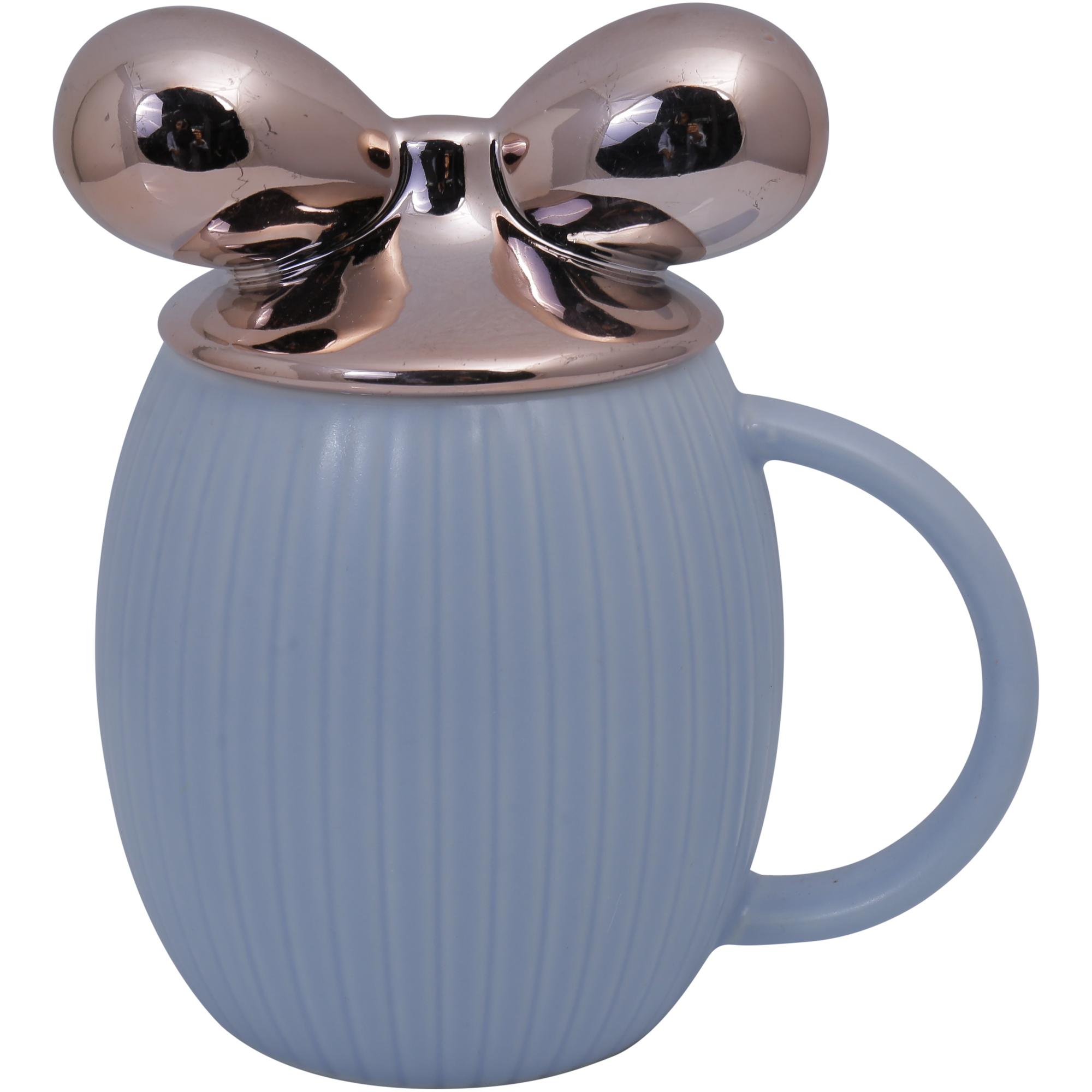 JG TAZA C/TAPA 2PZ 360ML 8.5X1 - Noritex