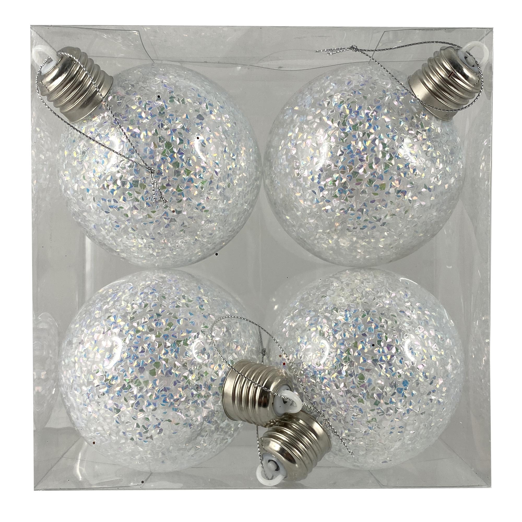 SET OF 4 X'MAS BALL - Noritex