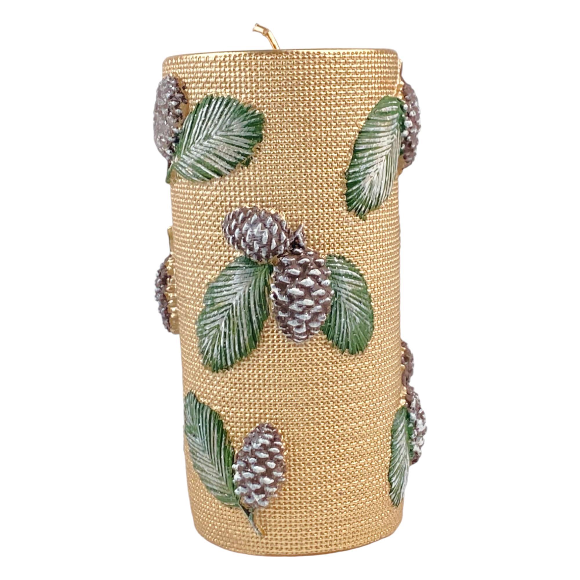 3X6" PILLAR PINECONE - Noritex