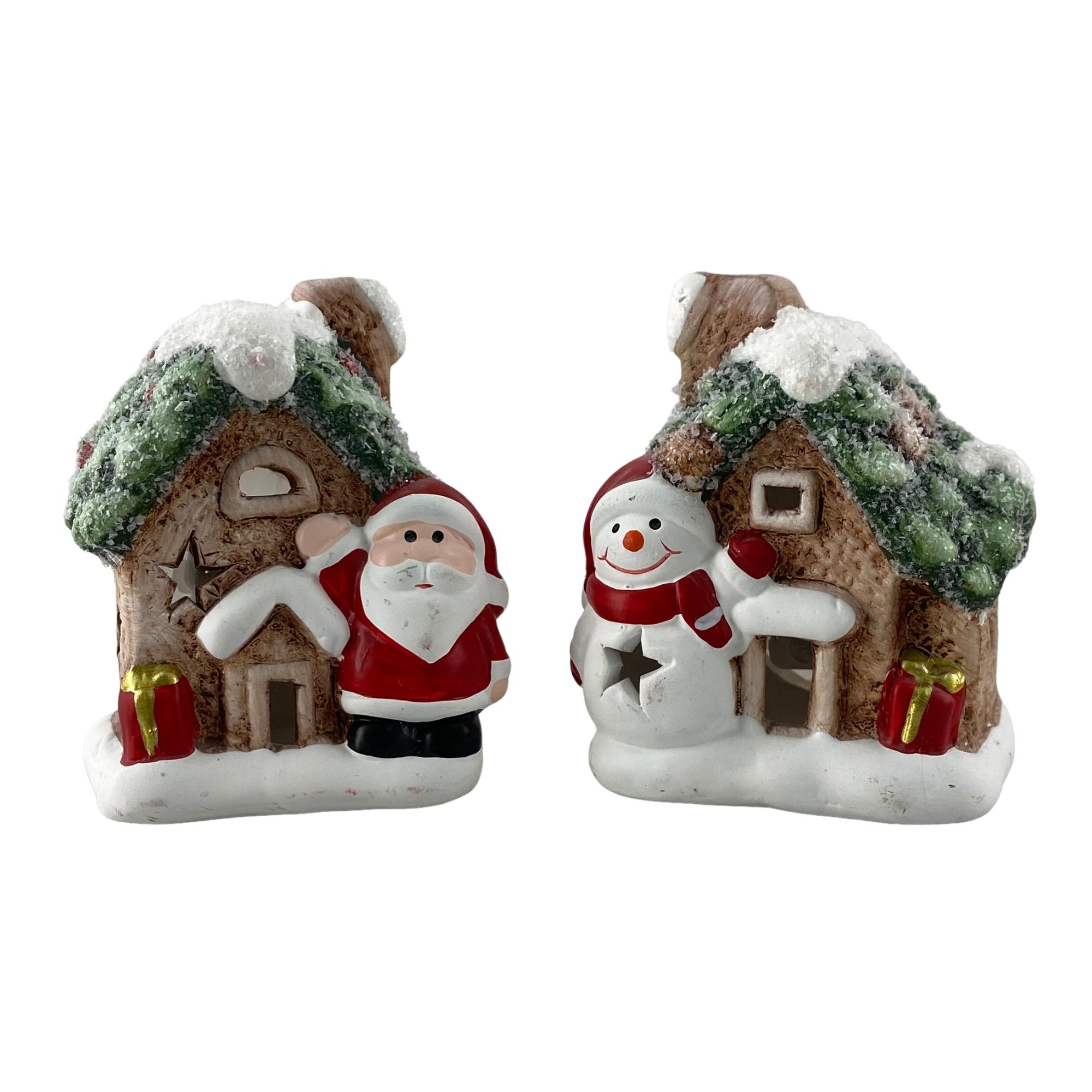 SANTA H/NIEVE C/LUZ A/BATCELL2 - Noritex