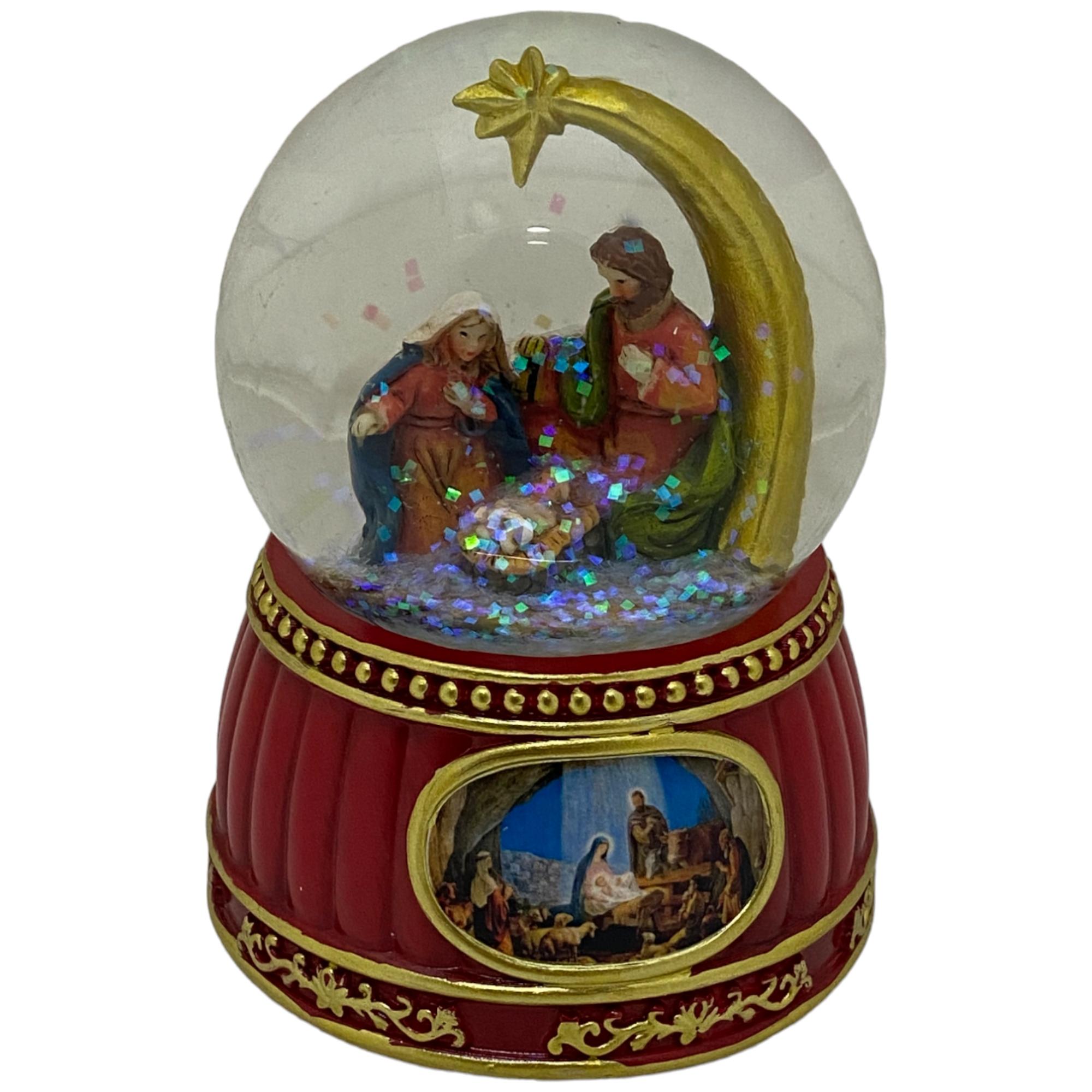 POLY XMAS WATER BALL 65MM - Noritex