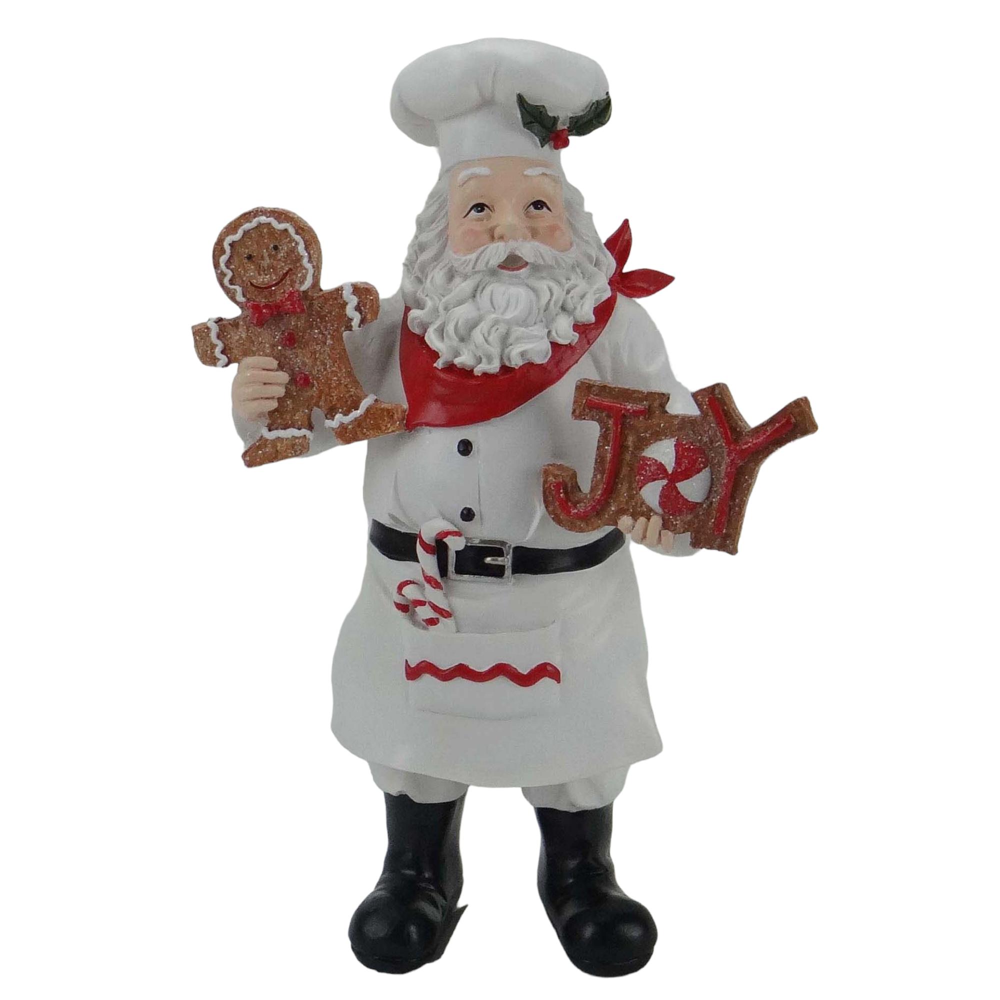 SANTA CHEF DECOR 18.5X10.5X27. - Noritex