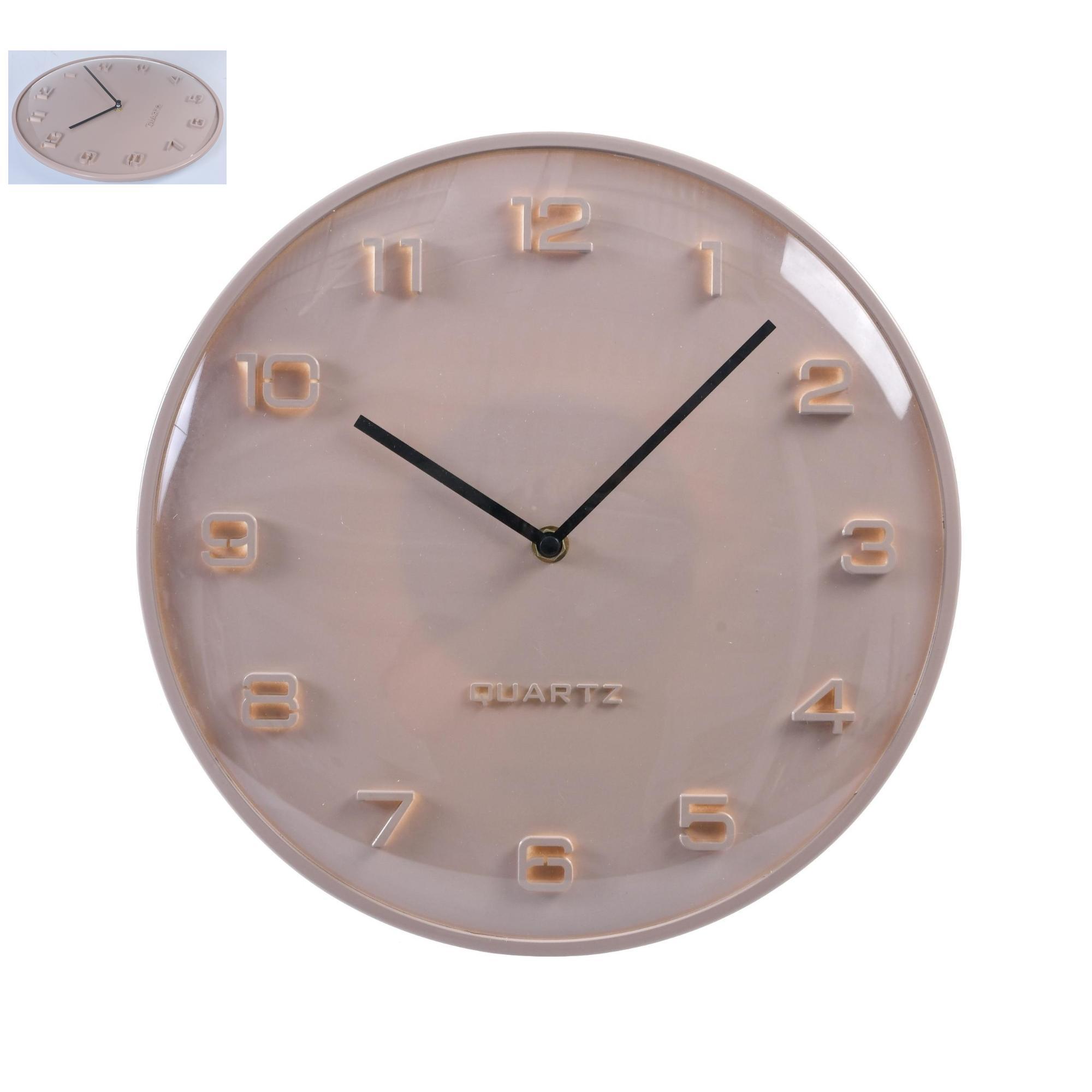 PLASTIC WALL CLOCK (USE 1 PC 1 - Noritex