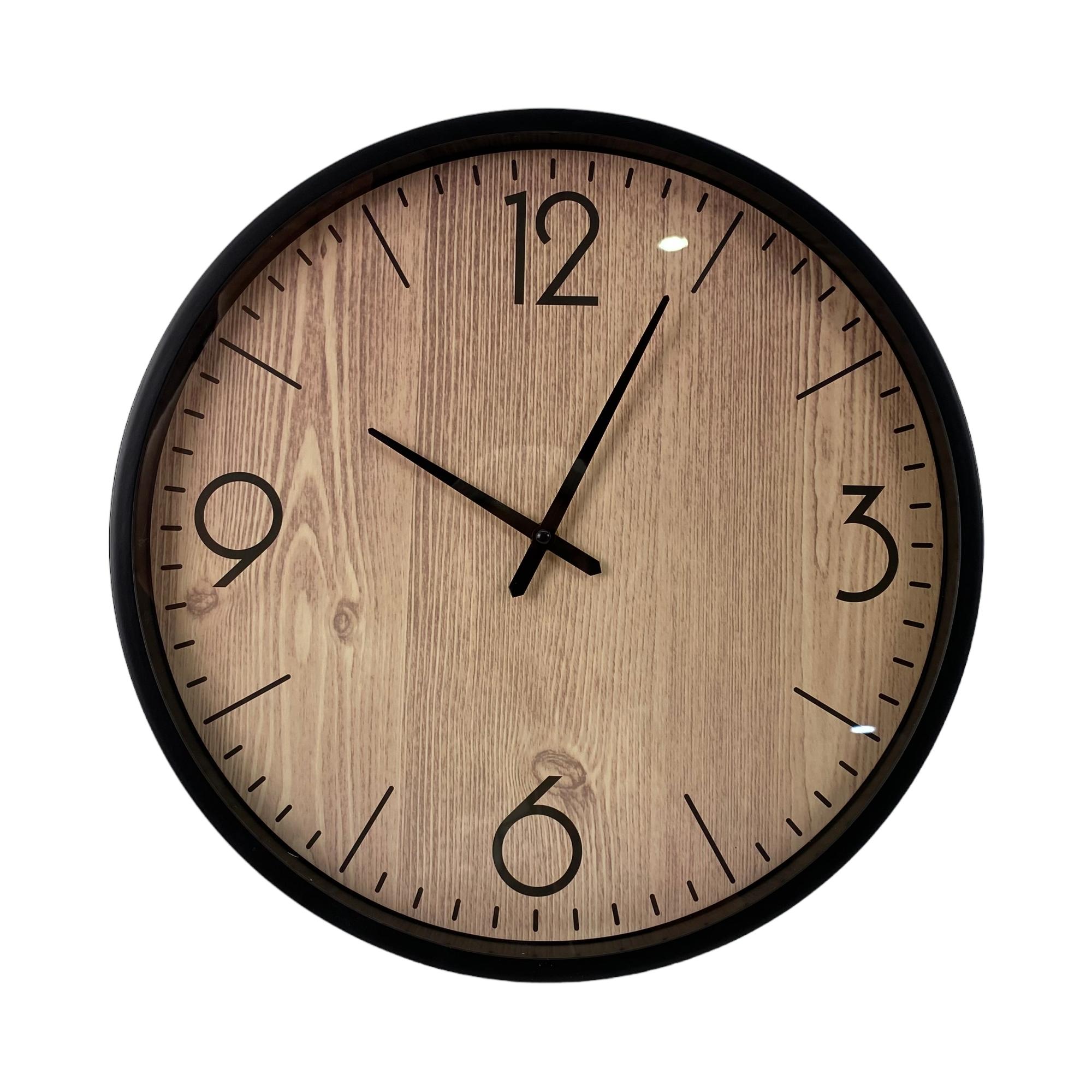 PLASTIC WALL CLOCK USE 1X1.5VAA BATTERY NOT INCLUDED) - Noritex