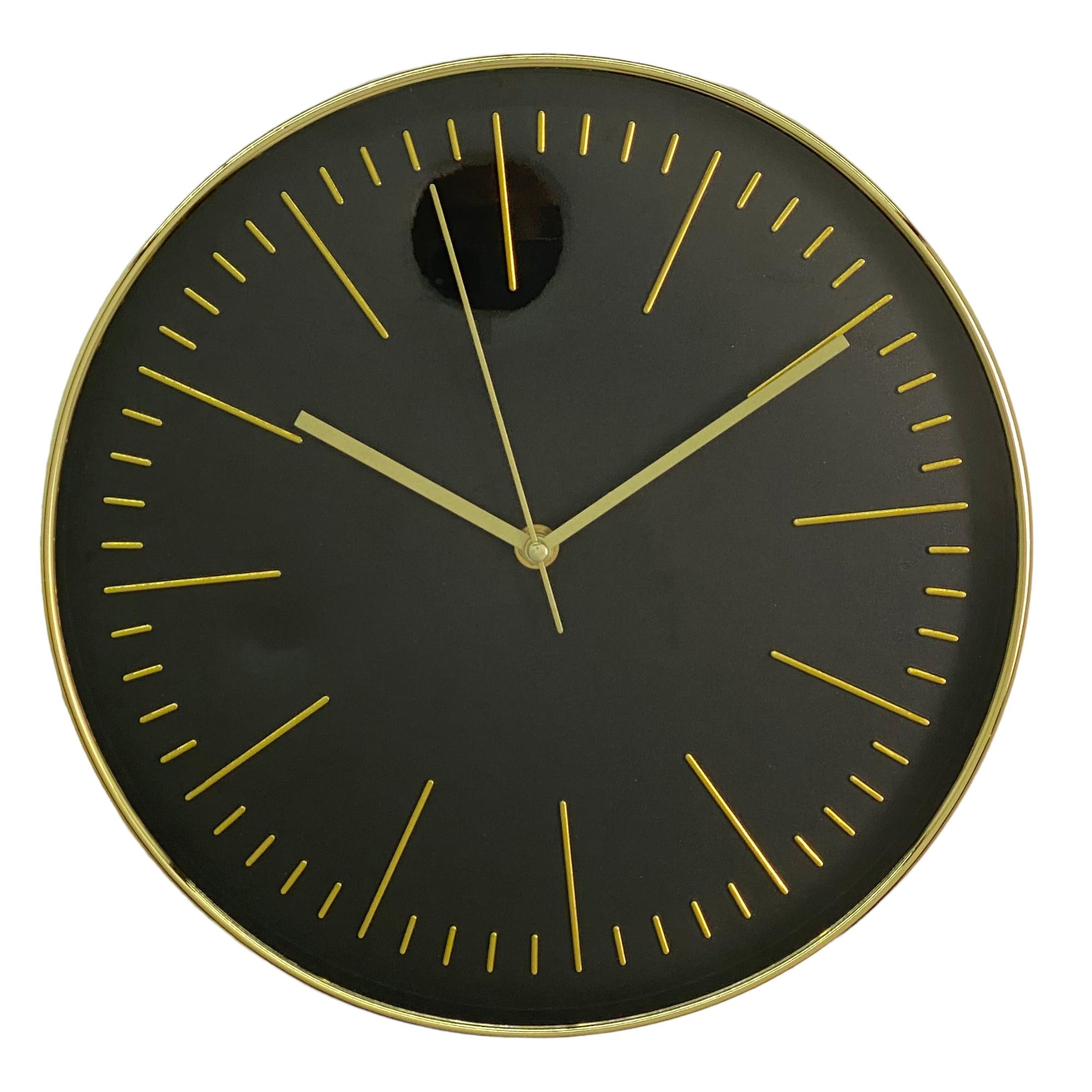 PLASTIC WALL CLOCK ( USE 1PC 1.5VAA NOT INCLUDED) - Noritex