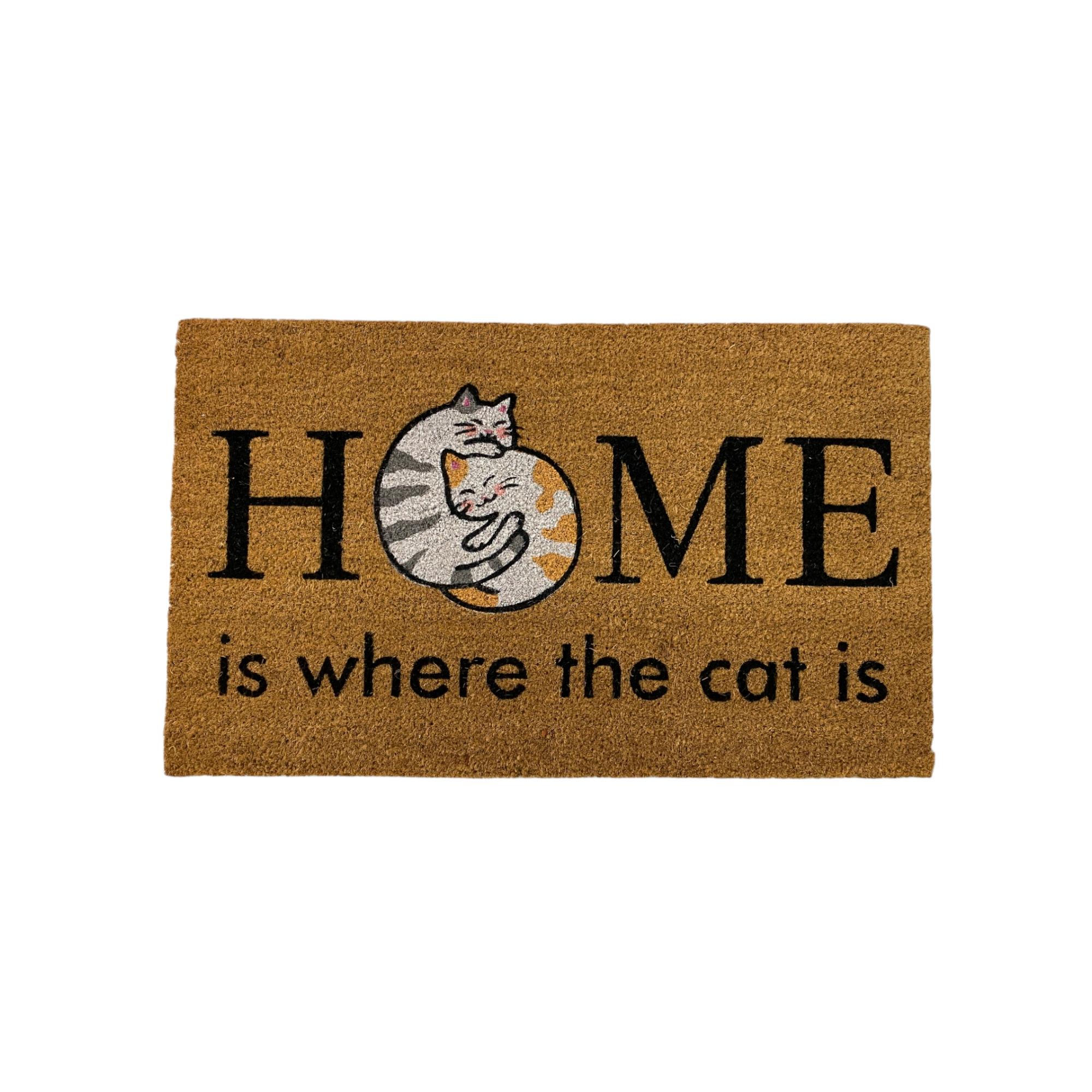 15MM - Vinyl backed Coir mat(VBC) Natural Printed Rectangul - Noritex