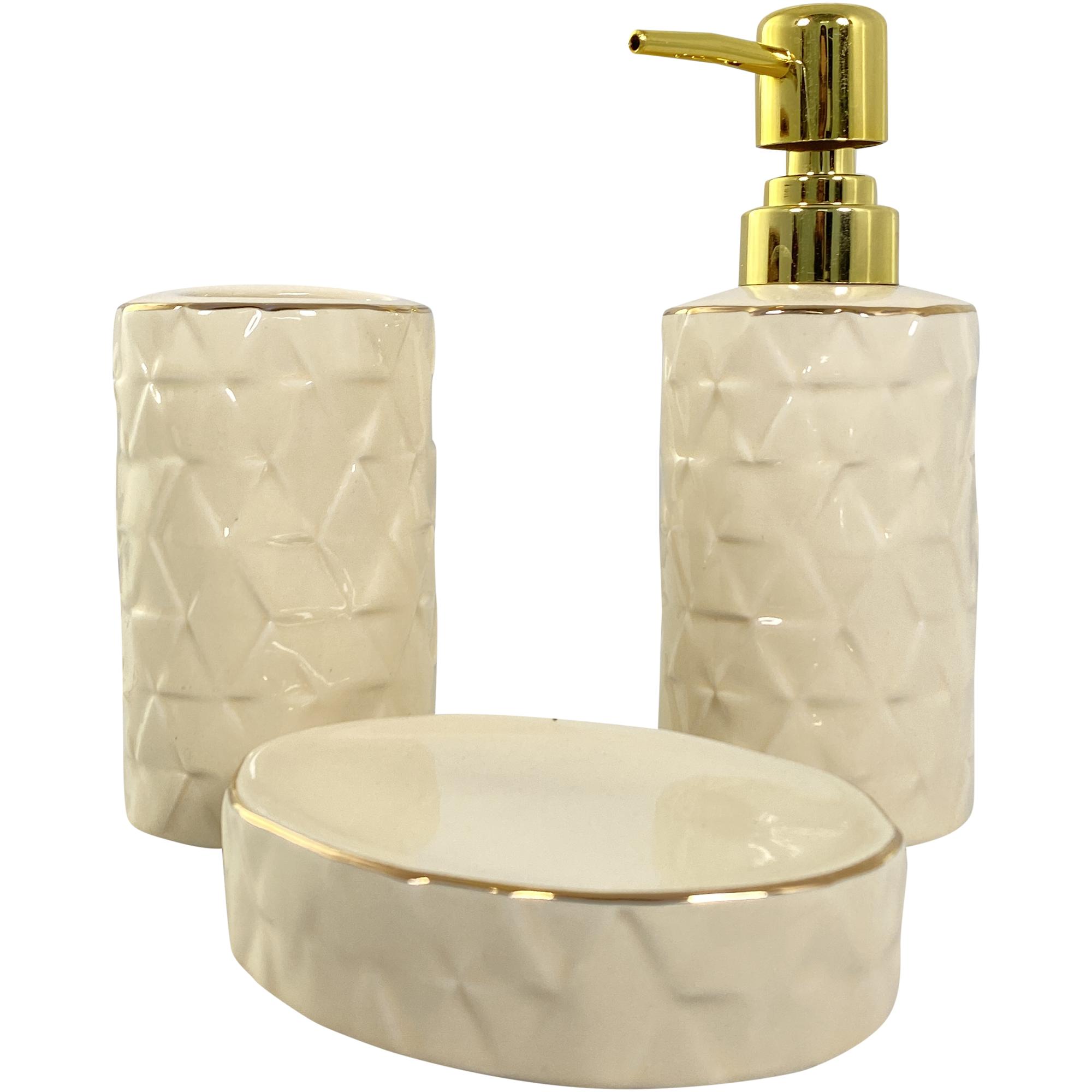 JG D/BAÑO 3PZ 21.5X19.5X7.5CM - Noritex