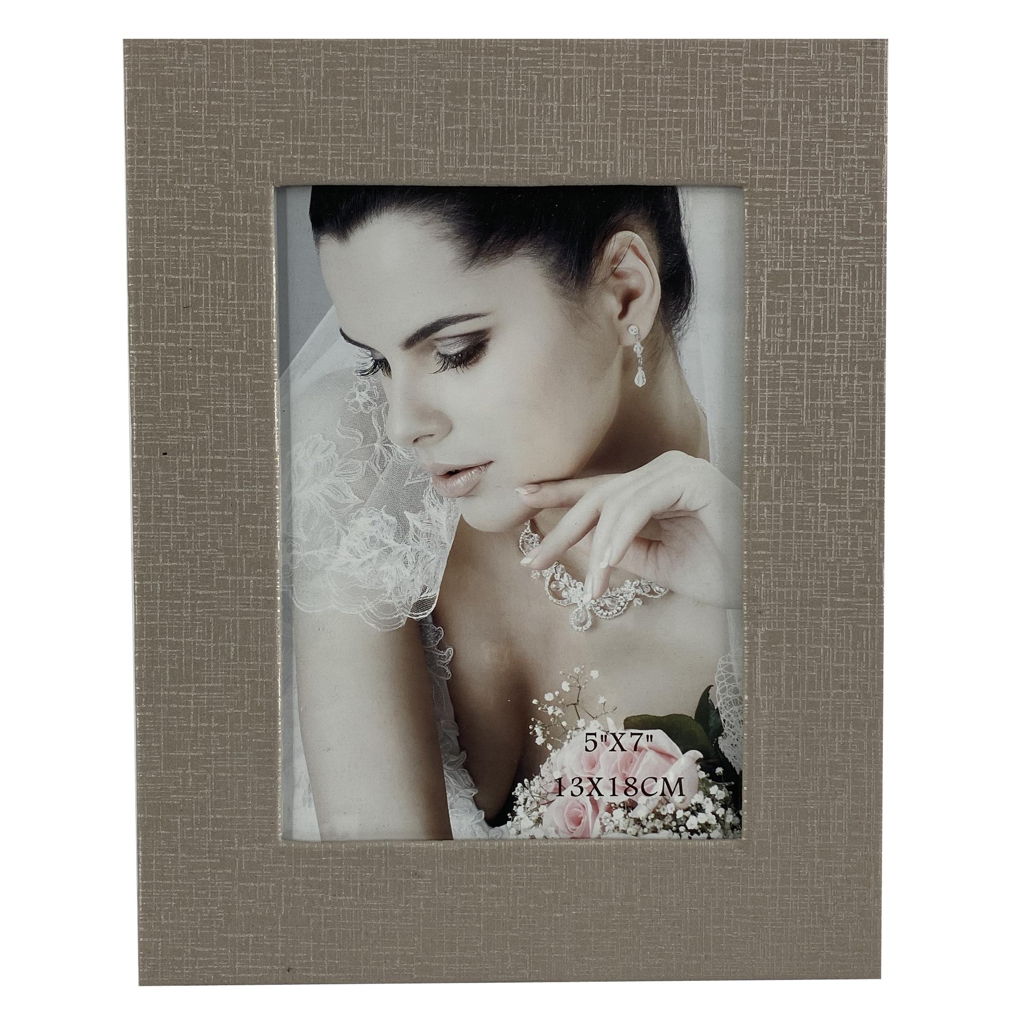 MDF WITH PU PHOTO FRAME PHOTOSIZE: 5X7" - Noritex