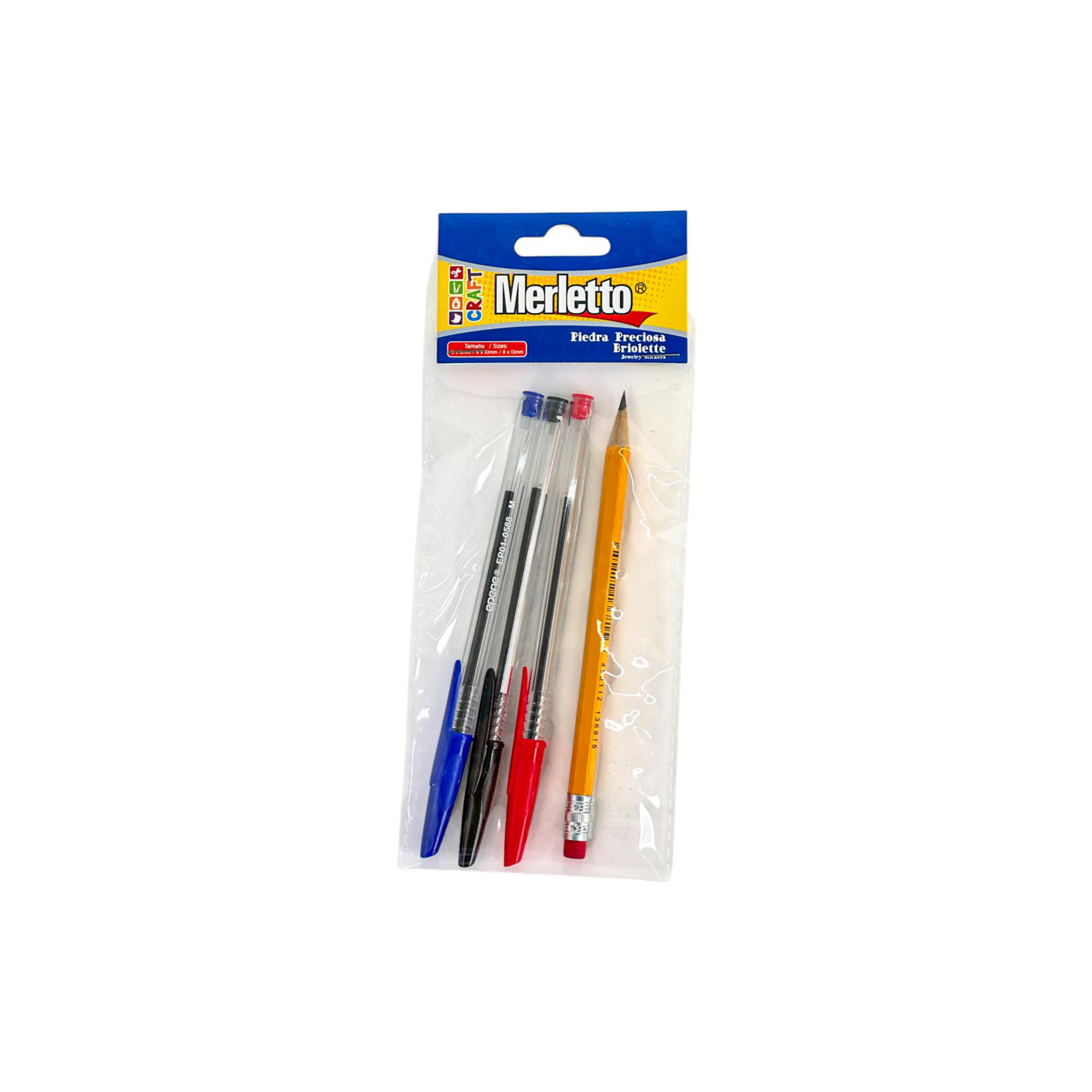 288SETS/CTN PEN & PENCIL SET IN PRINTING OPP BAG PACKING. 1P - Noritex