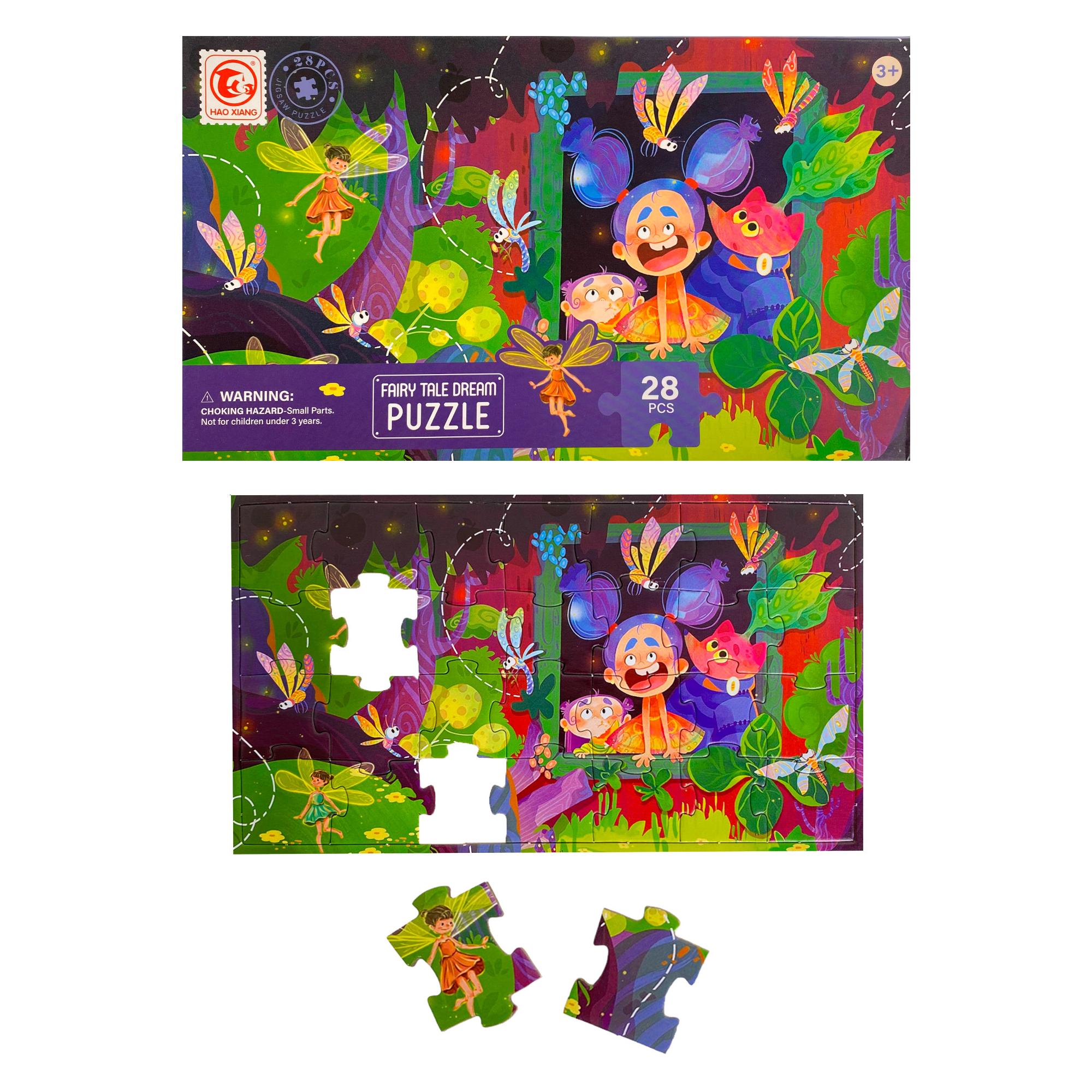 288SETS/CTN 28 PCS PUZZLE SETIN ENVELOP WITH BARCODE STICKE - Noritex