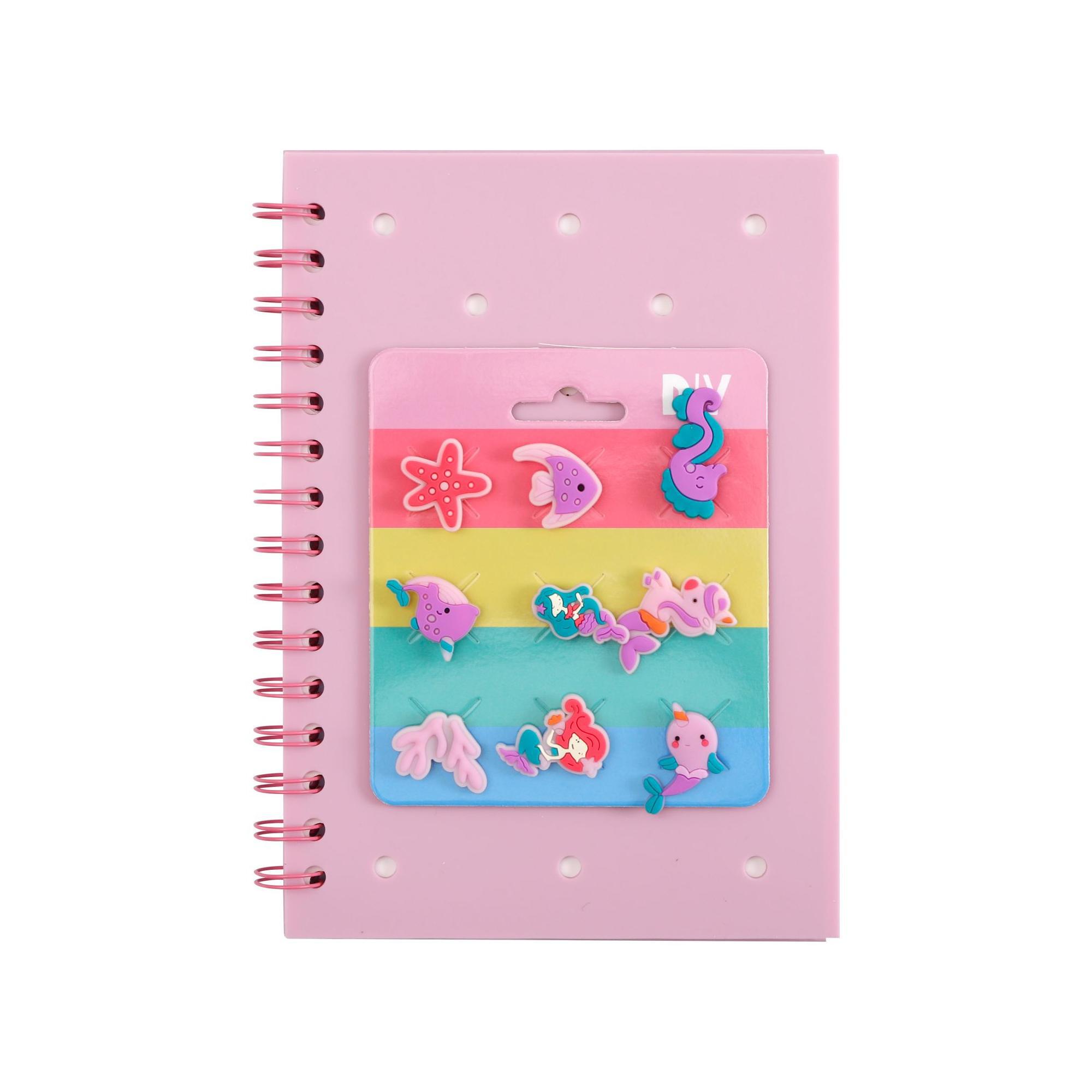 NOTEBOOK SPIRAL DIY A5 LITTLE MERMAID - Noritex